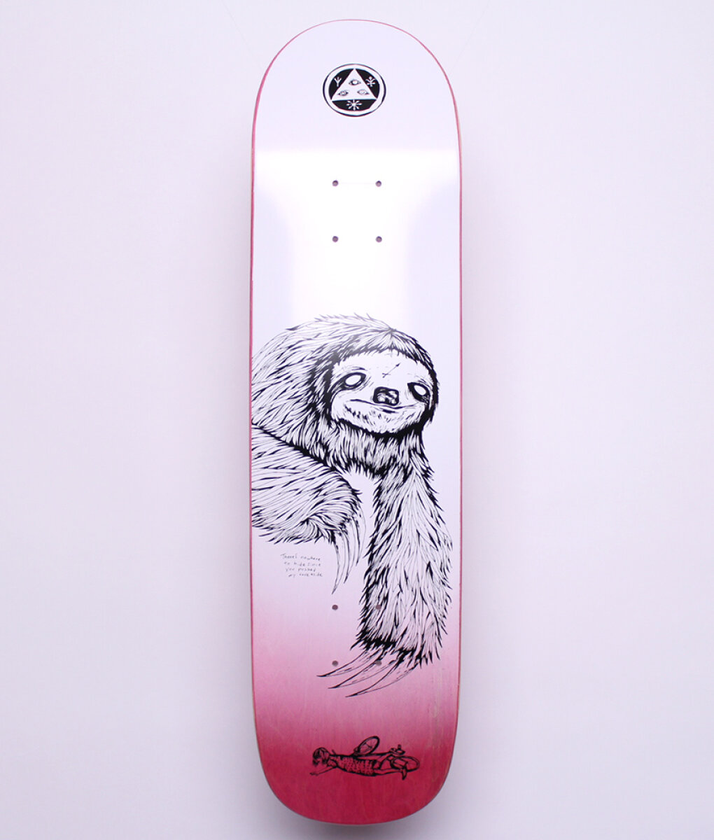 Sloth on Bunyip fra Welcome Skateboards - Skateboard Decks hos Sidewalk