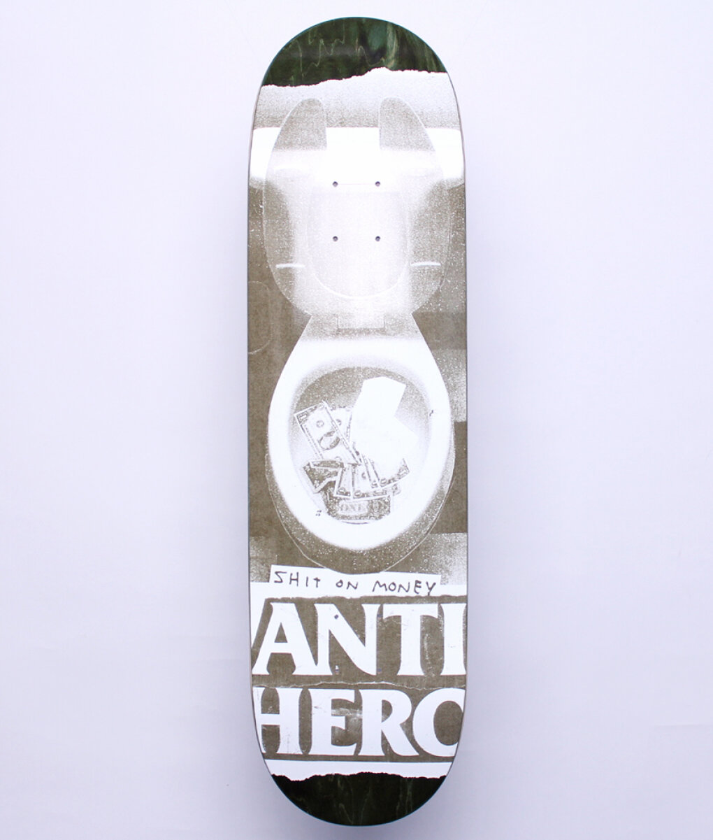 Shit on Money fra Anti Hero - Skateboard Decks hos Sidewalk