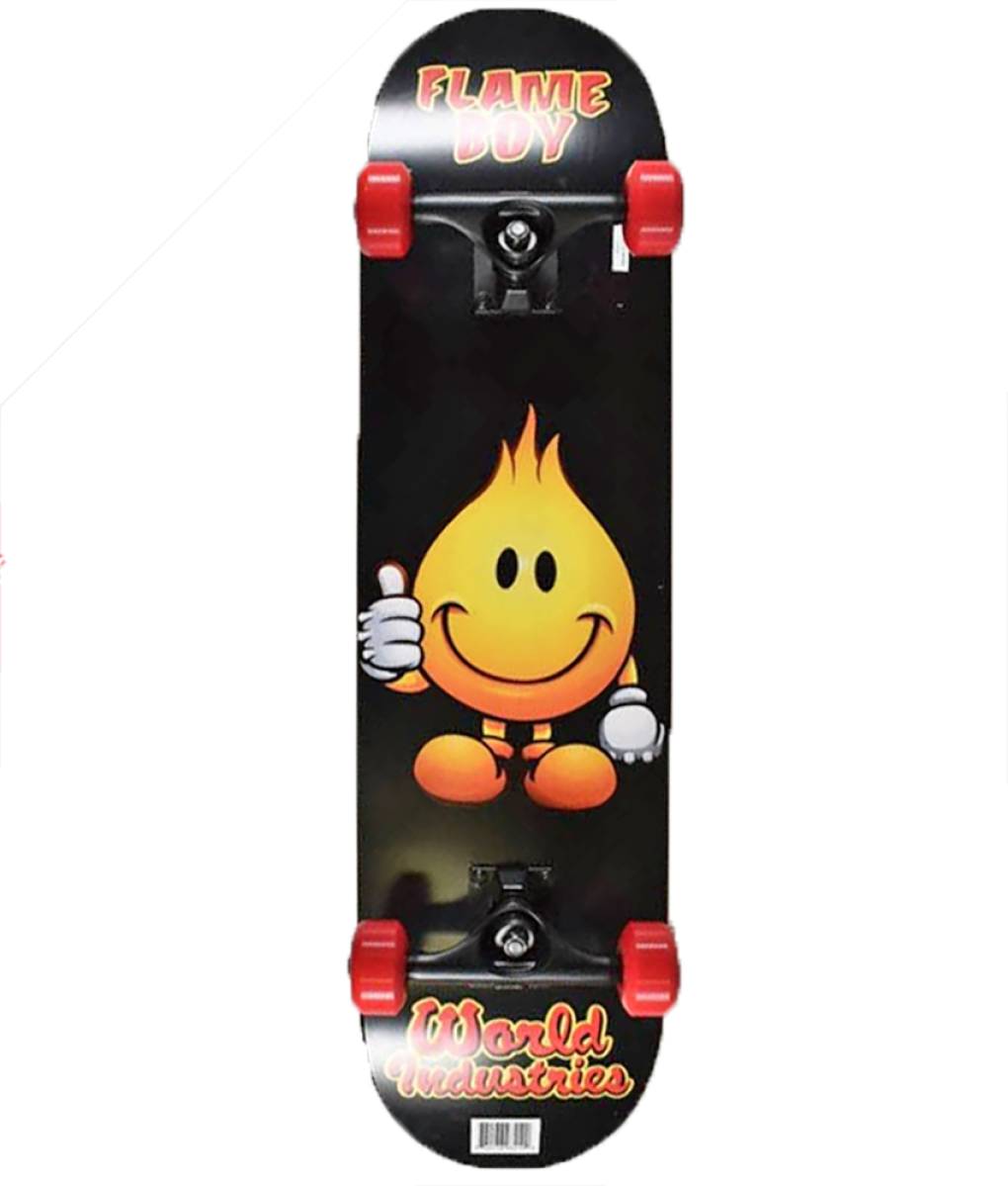 Flame World fra World Industries - Komplette Skateboards hos Sidewalk